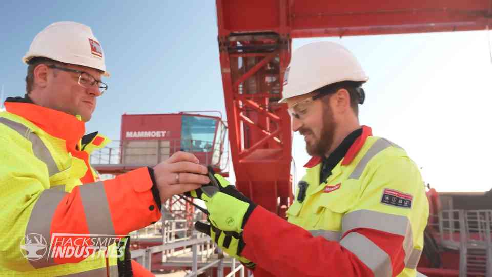 It makes everything else look small - inside a 5000-ton crane