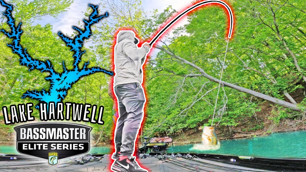 I accidentally caught a double digit bass in practice Lake Hartwell ...