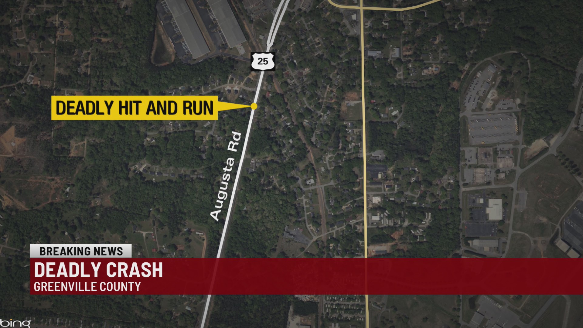 Pedestrian killed in hit-and-run crash in Greenville Co.