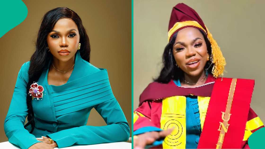 Joy as mum bags master's degree in mass communication at UNILAG years ...