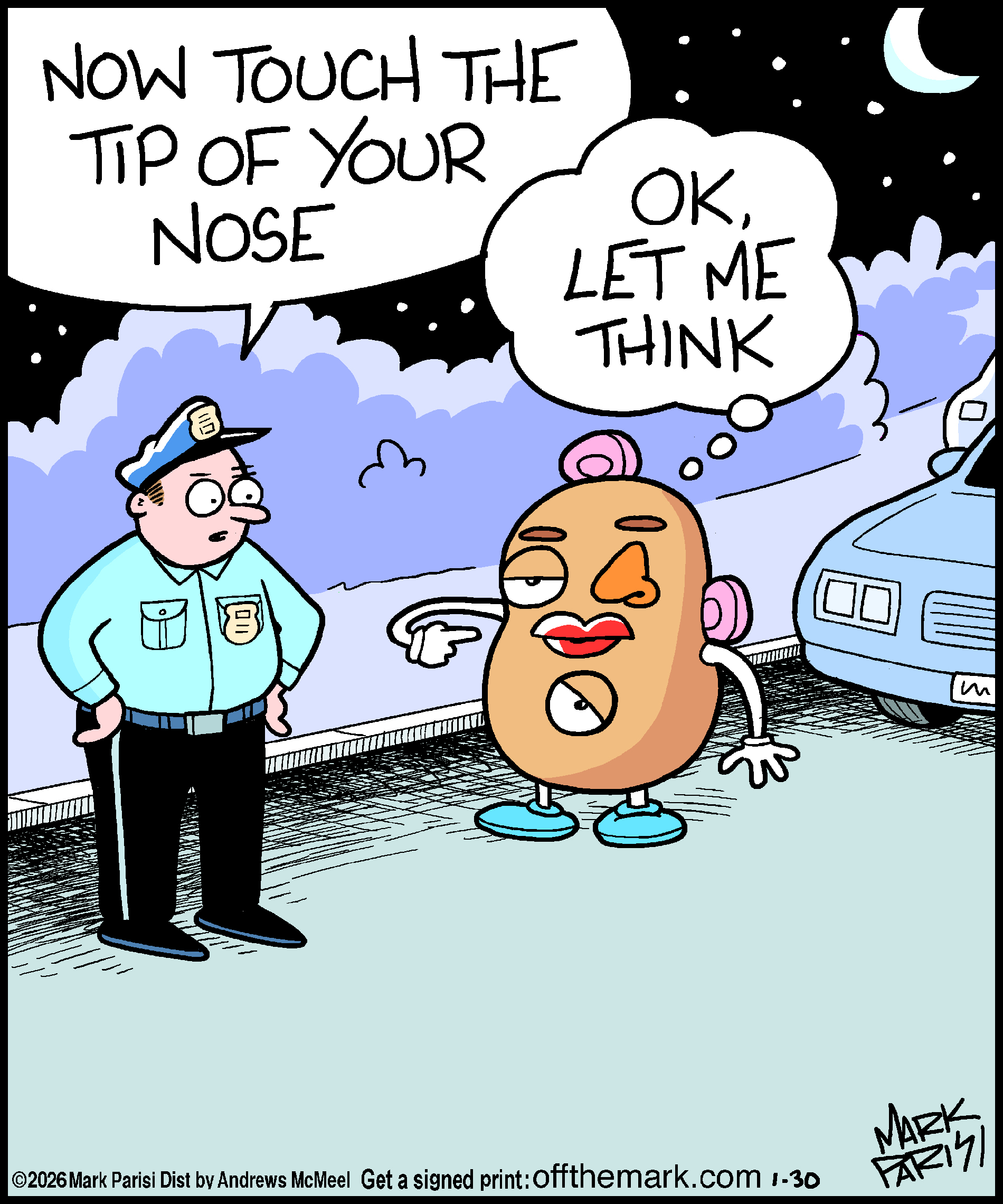 Off the mark by Mark Parisi