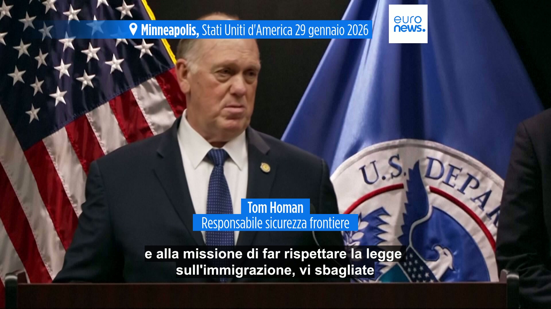 Lo "zar di frontiera" di Trump, Tom Homan, dice che sta ripristinando ...