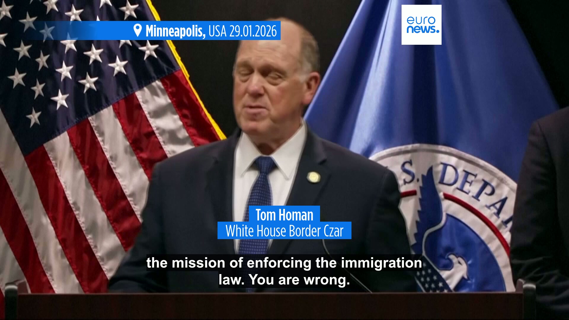 Trump's border czar Tom Homan says he is restoring 'law and order' in ...