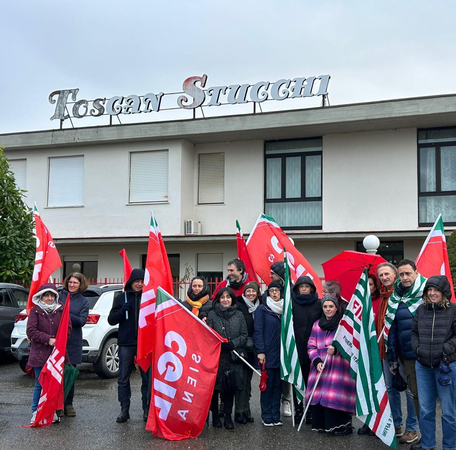 Asf Enterprise. Sciopero e presidio a Colle