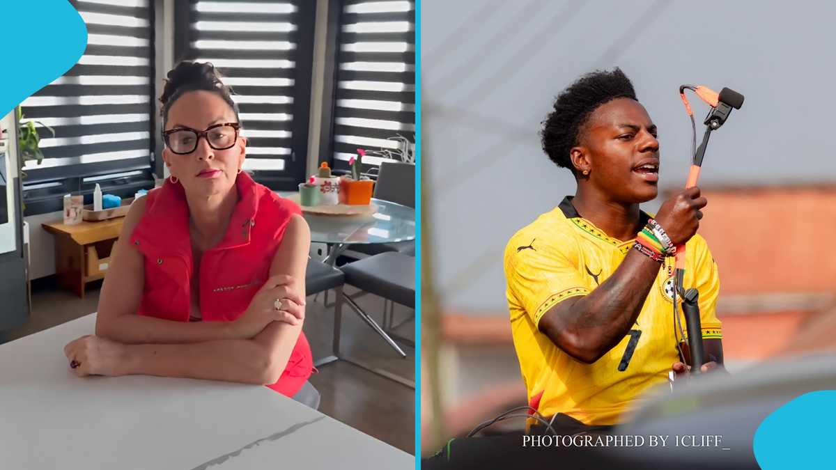 White lady in America wants to visit Ghana after IShowSpeed's tour
