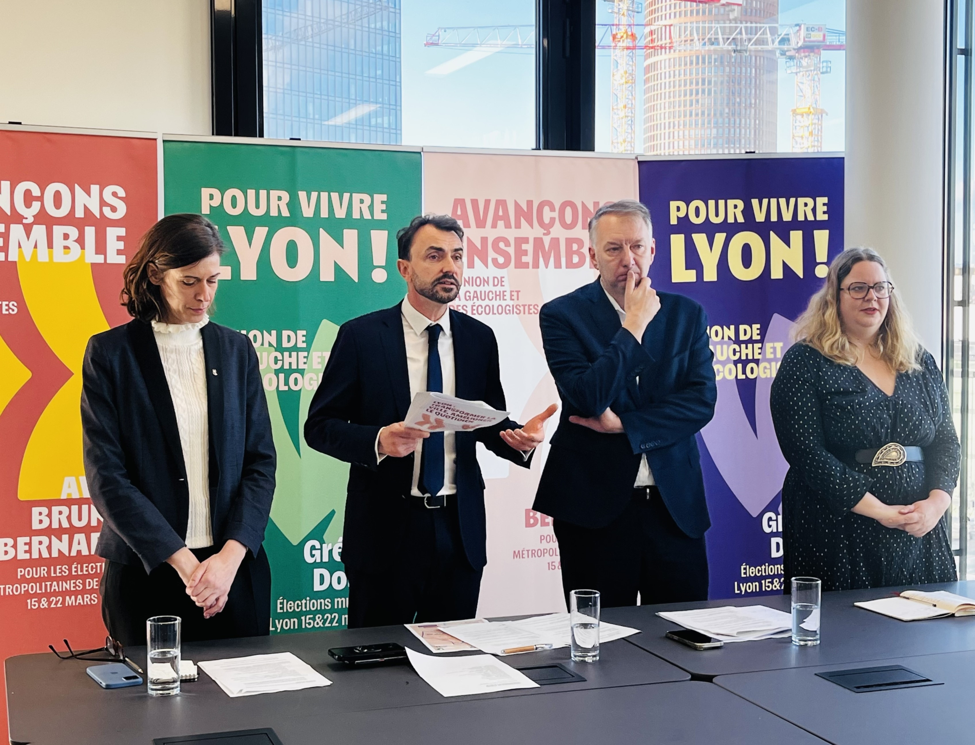 Municipales 2026 : pour transformer Lyon, Grégory Doucet et Bruno ...