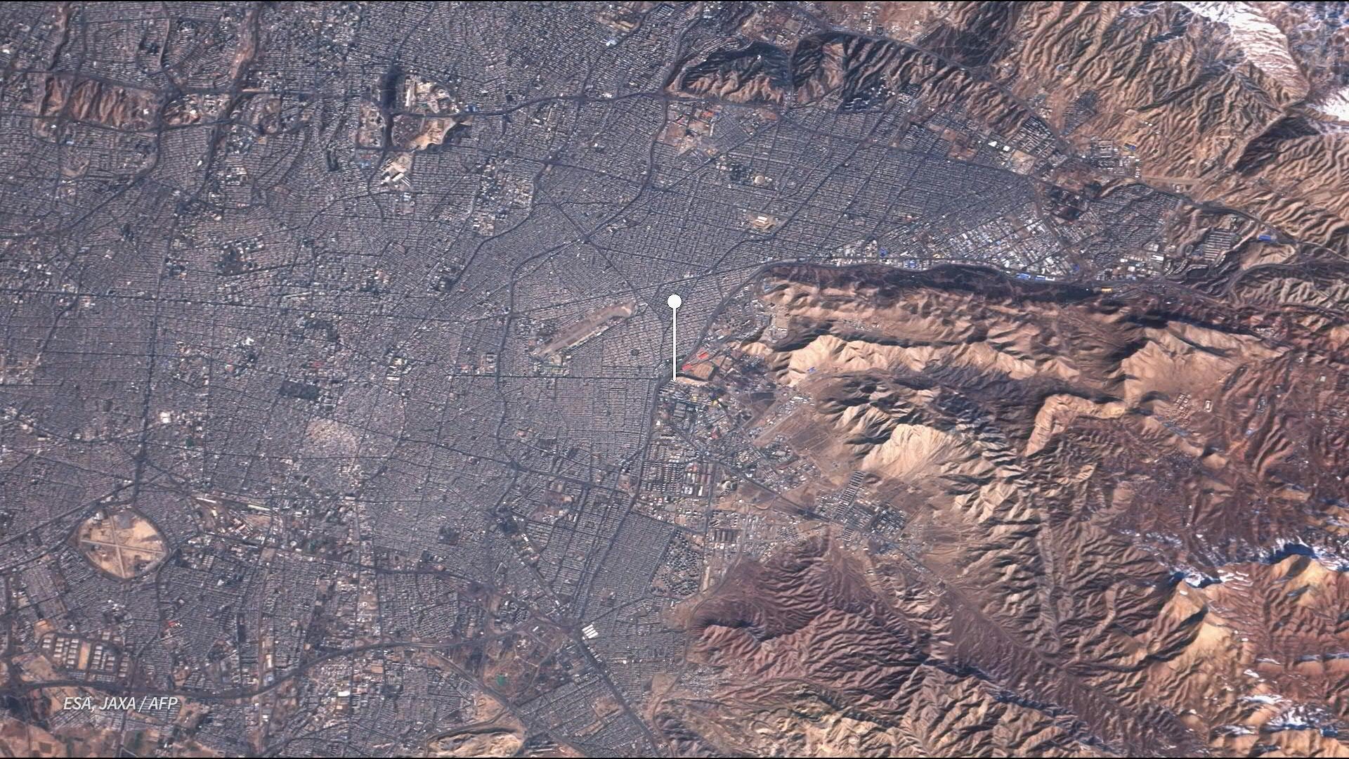 Animated map: Headquarters of Islamic Revolutionary Guard Corps (IRGC ...