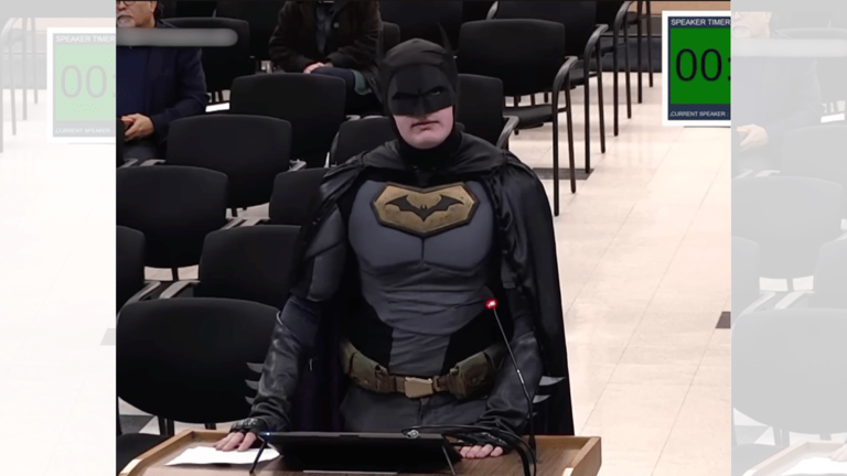 Santa Clara’s very own Dark Knight: 'Batman' takes on city council over ...
