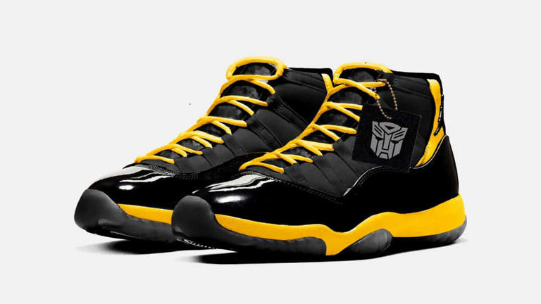 Transformers 'Bumblebee' Air Jordan 11 concept is roll-out ready