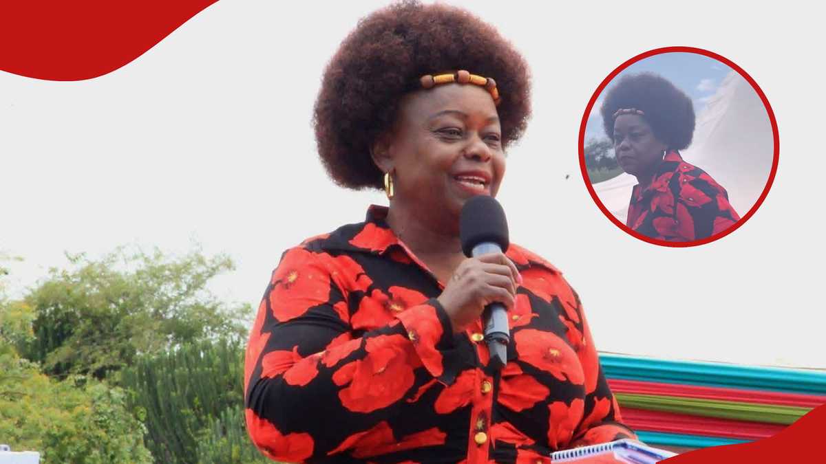 Millicent Odhiambo entertains crowd with electrifying dance moves