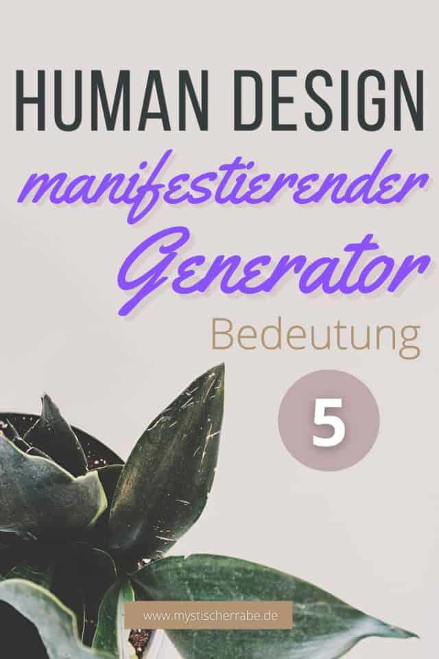 Human Design manifestierender Generator: Sind Sie einer?