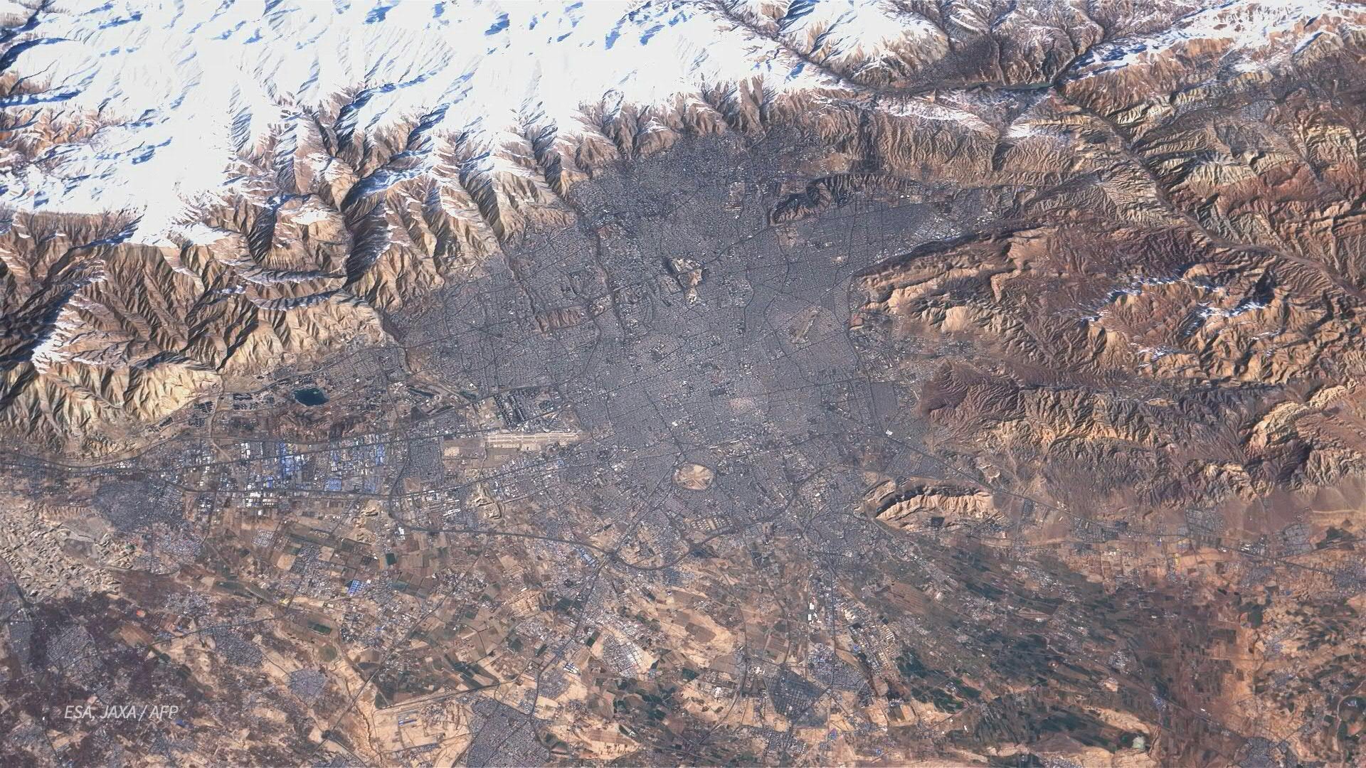 Animated map: Tehran, Iran