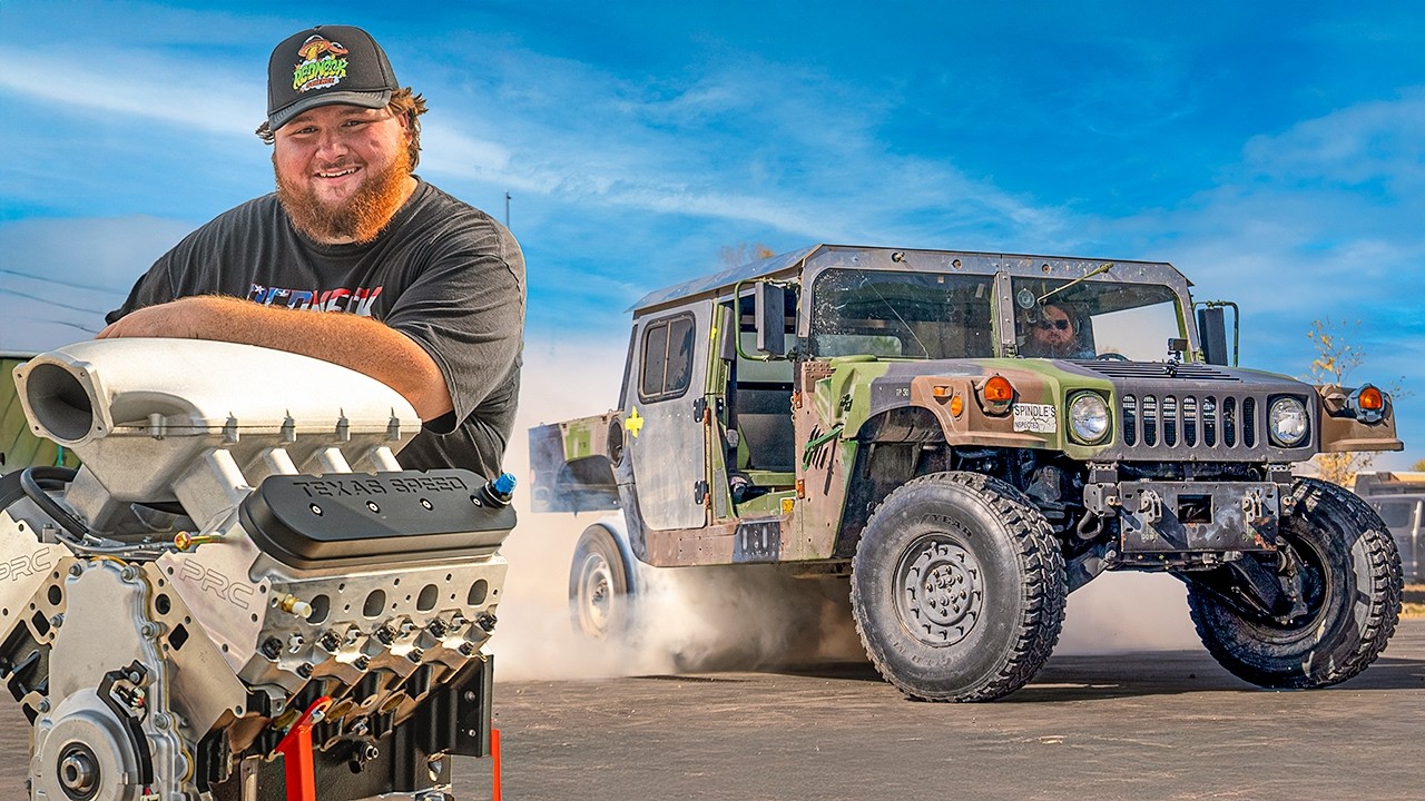 We need 1,000HP for a mission - so we built the most dangerous truck ...