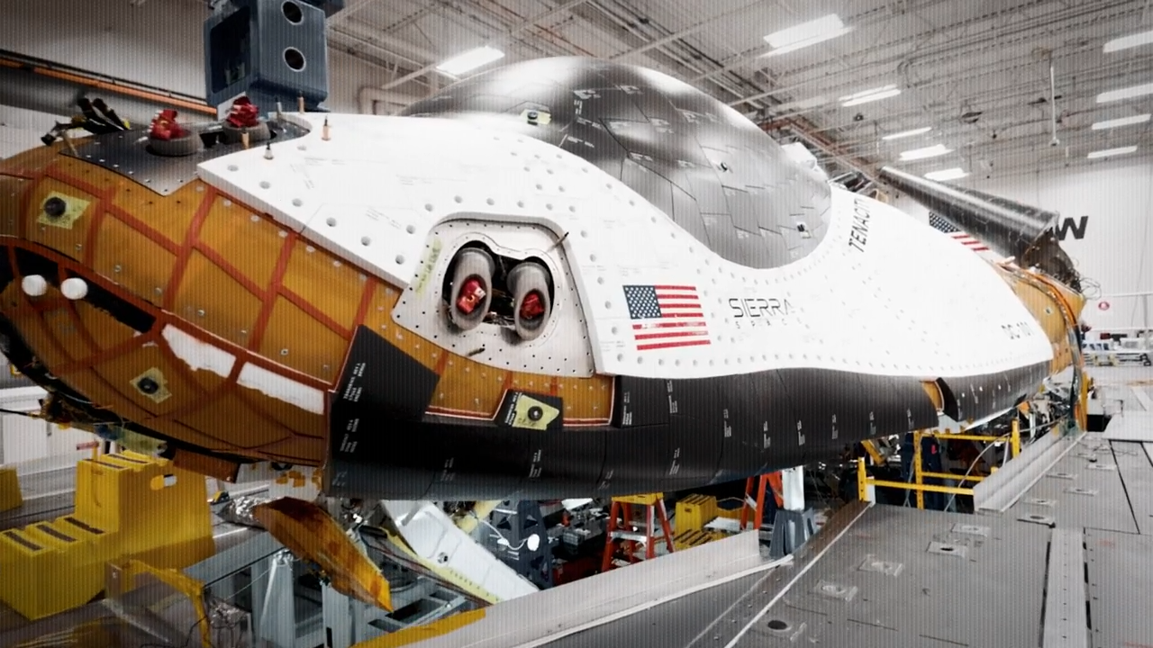 What happens when a space shuttle returns... without astronauts