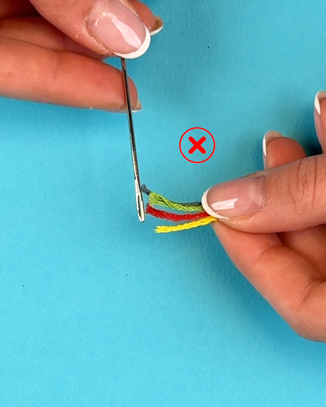 Thread multiple yarns at once
