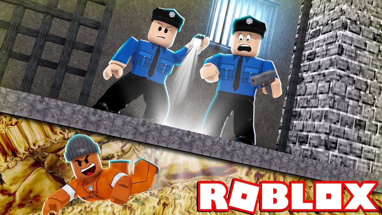 Secret escape in Roblox prison