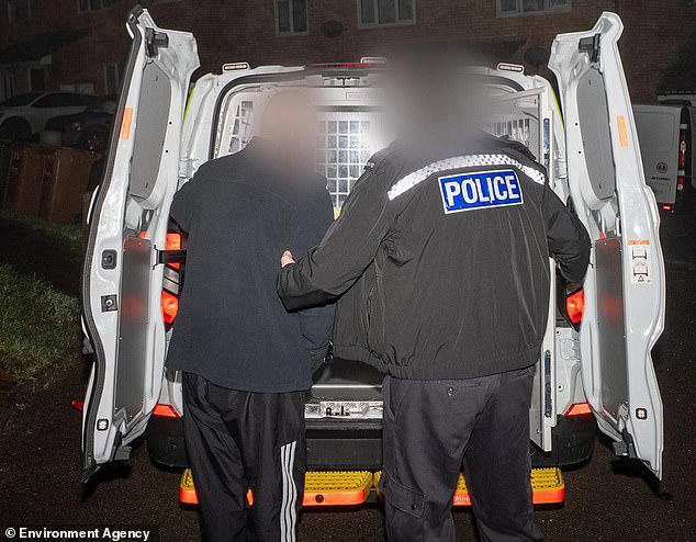 Two men are arrested over Britain's biggest-ever fly-tip where 21,000 ...