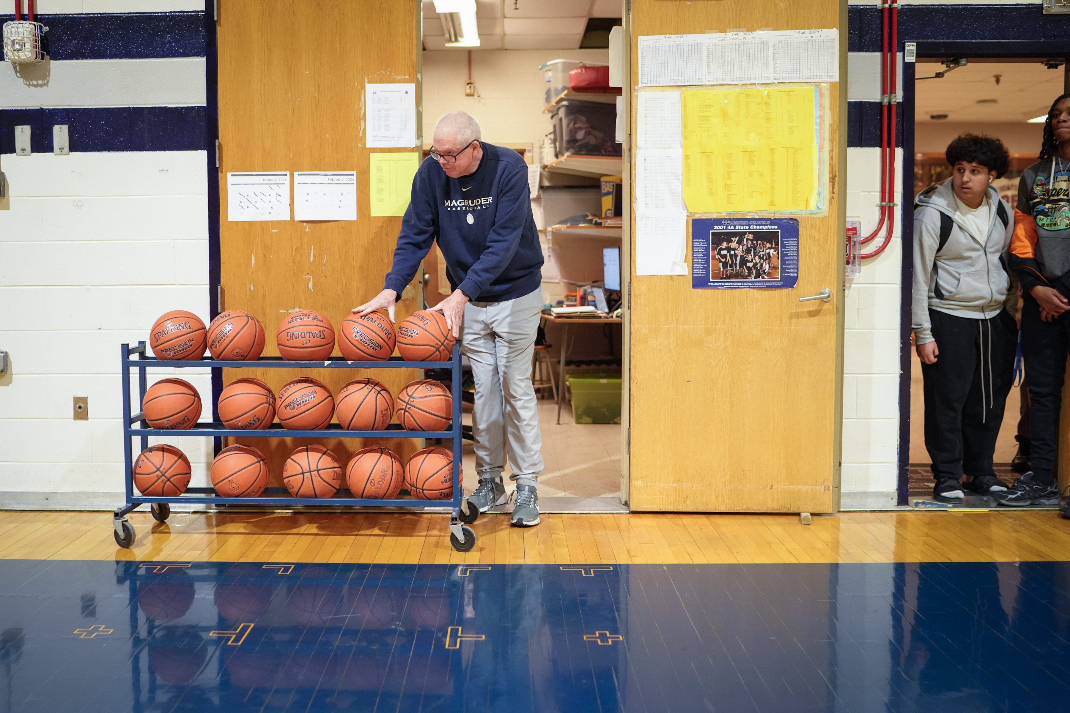 In four decades on the sideline, this coach has watched basketball change