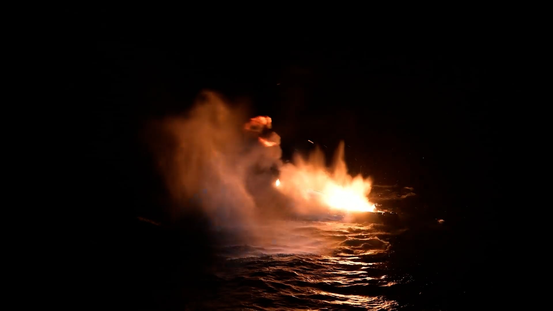 US Coast Guard destroys drug smuggling boat in Pacific near Galapagos