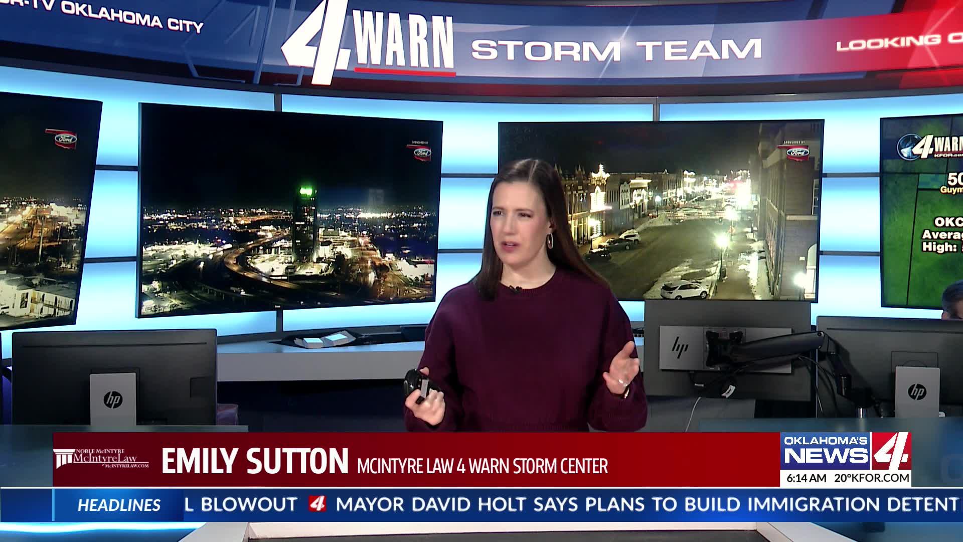 Emily Sutton tracks our next arctic front and chance for flurries (1/30 ...