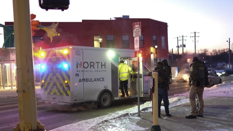 Woman injured in car crash with federal agents in Minneapolis