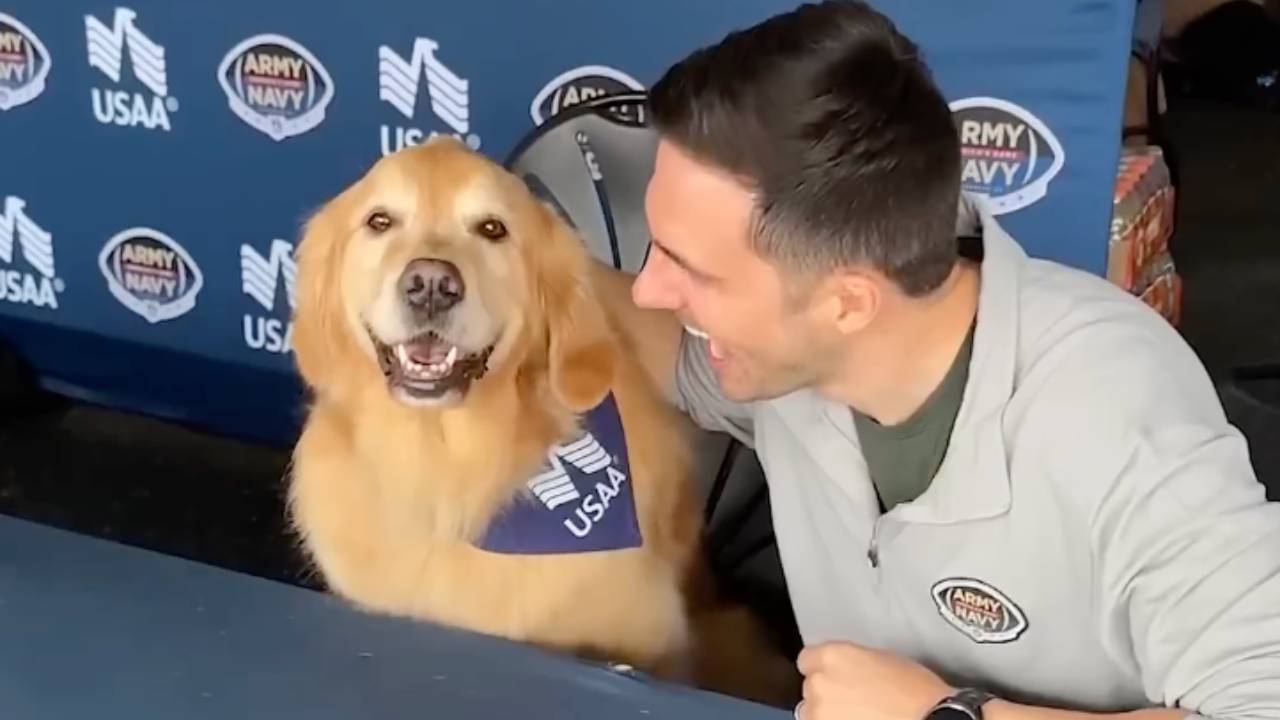 Helping military kids on a big day