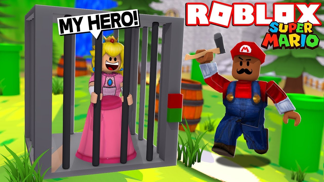Saving Princess Peach | Roblox Super Mario roleplay