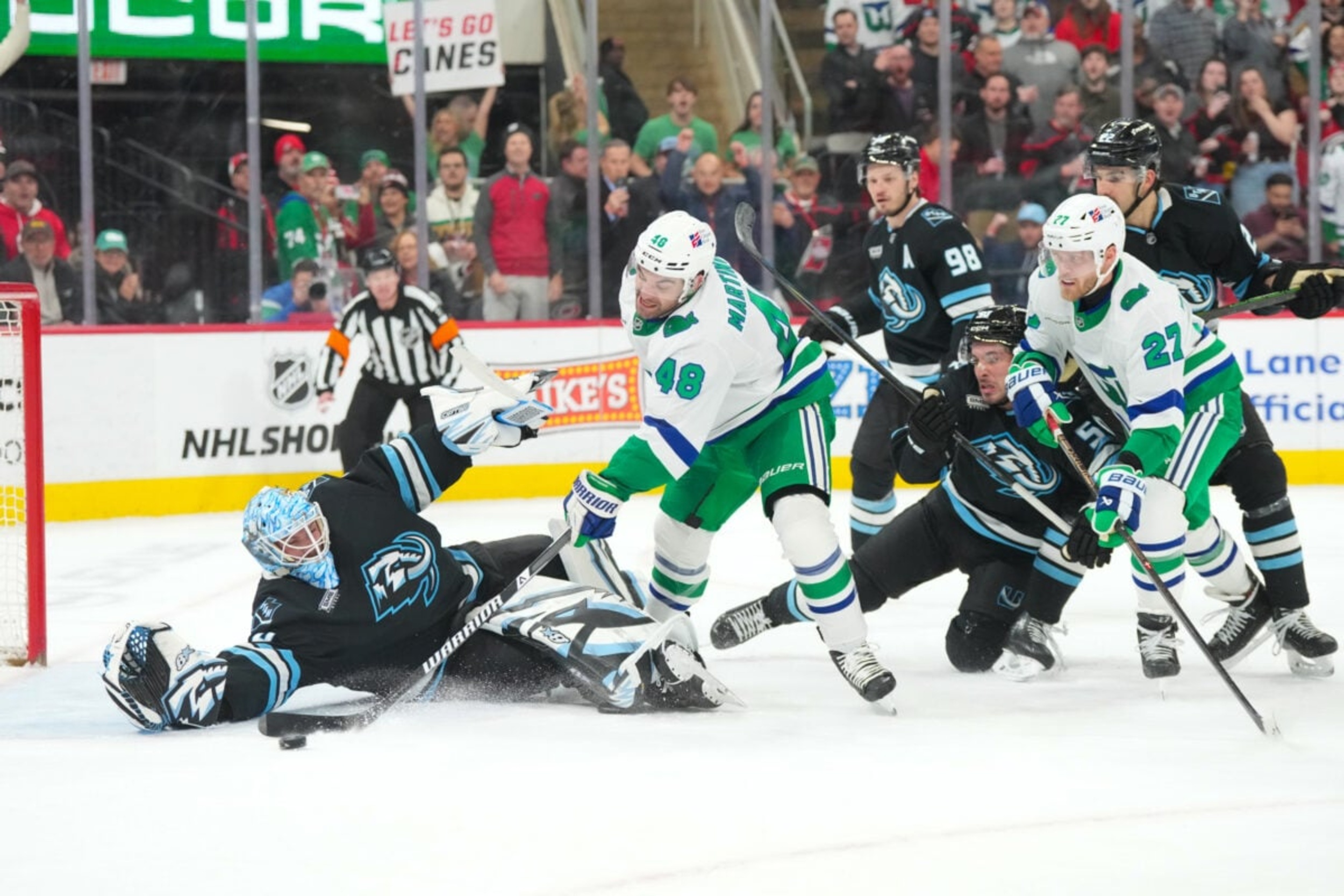 3 takeaways from Mammoth’s 5-4 loss to Hurricanes