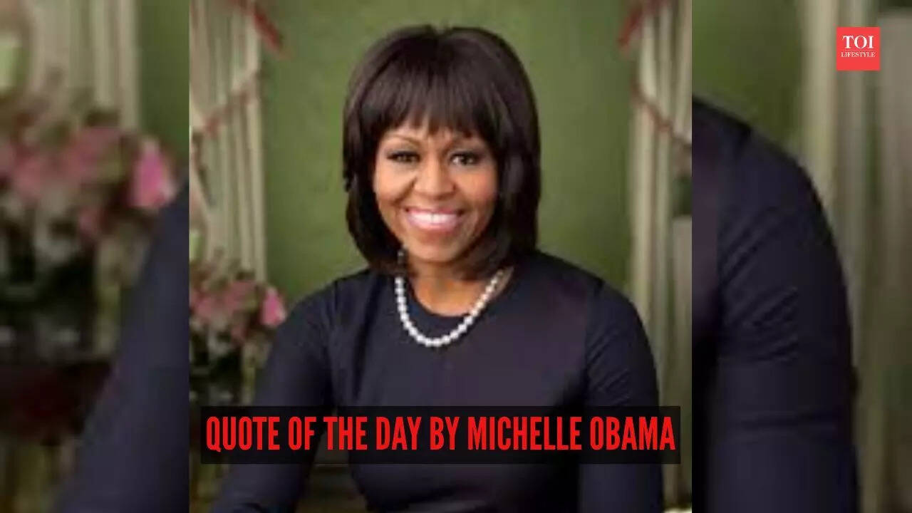 Quote of the day by Michelle Obama: “There's power in allowing yourself ...