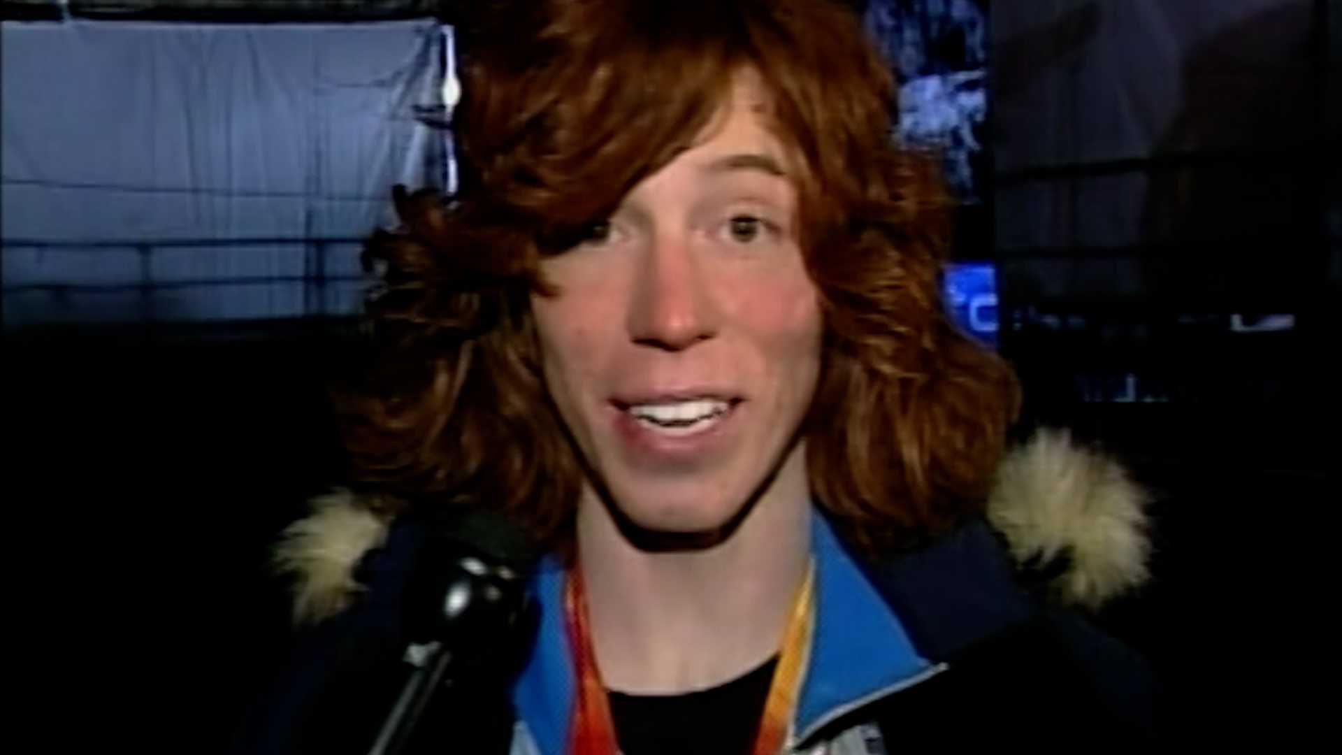 Interview with Olympian Shaun White after his first gold medal in 2006