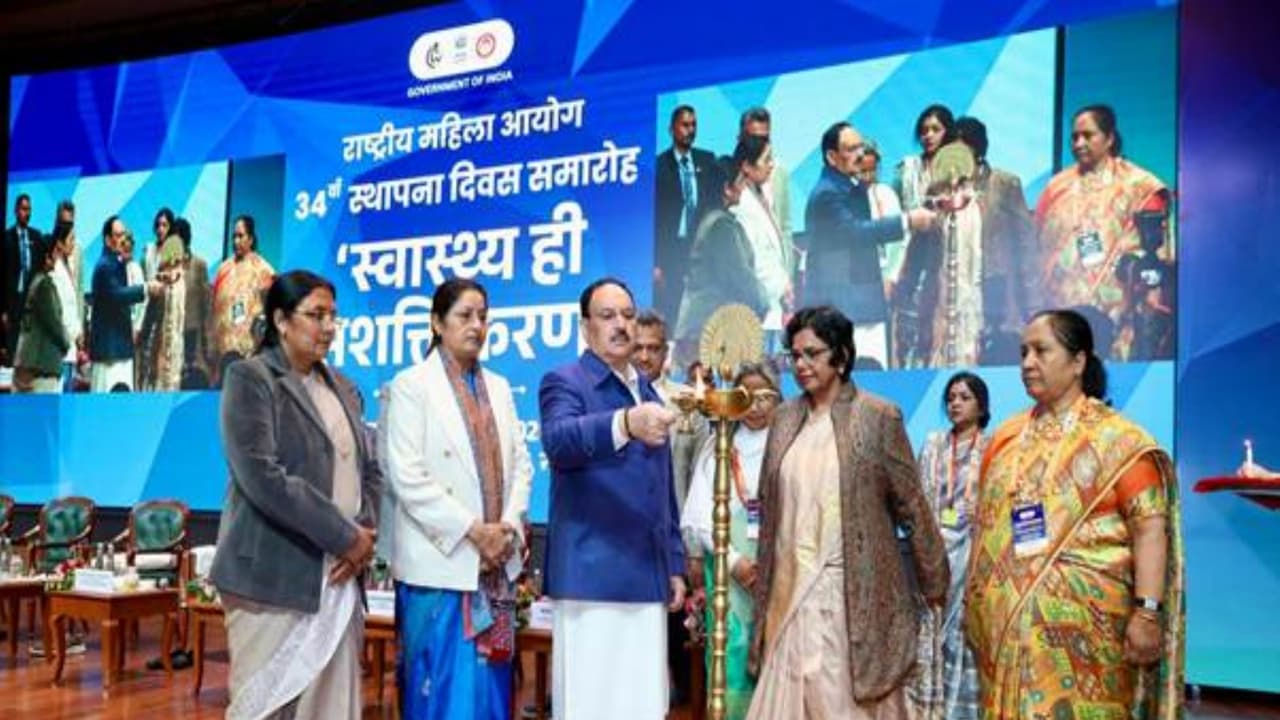 Nadda at NCW event: Women-led development key to India's growth