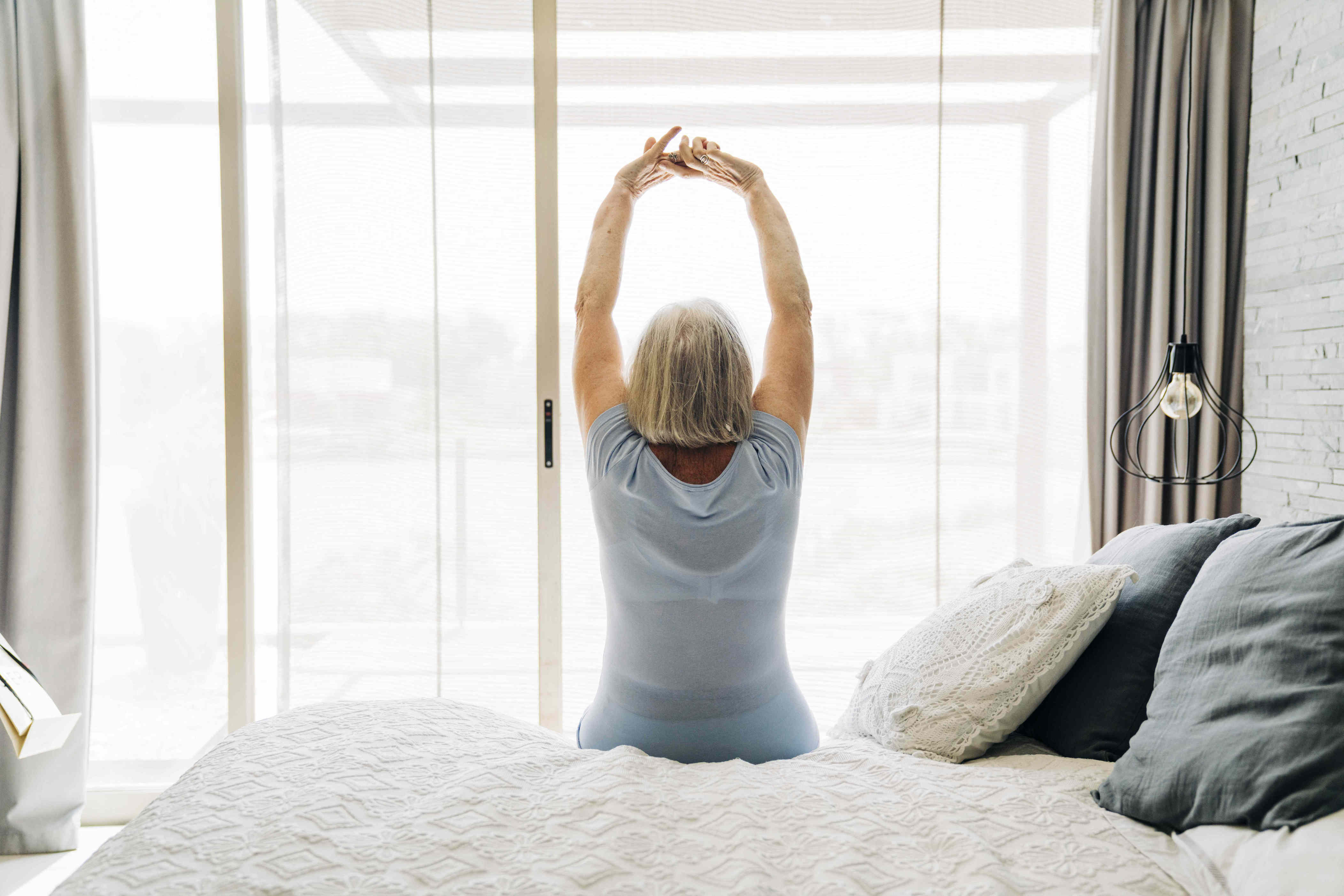 The best time to wake up in the morning after 60