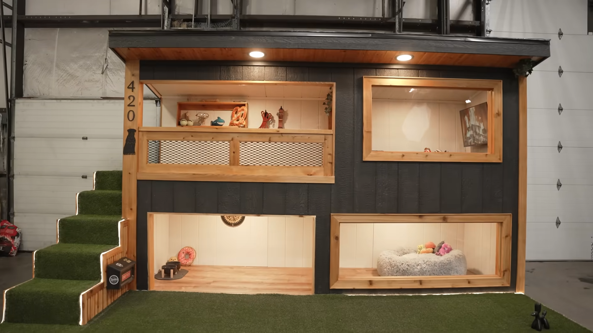 My dog got a better house than most people