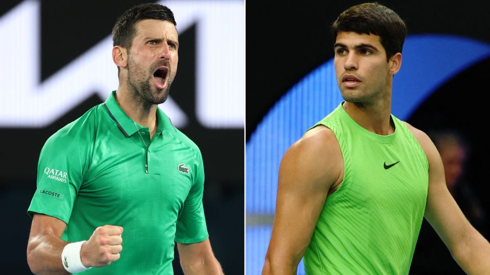 Carlos Alcaraz and Novak Djokovic make Australian Open final after epic ...