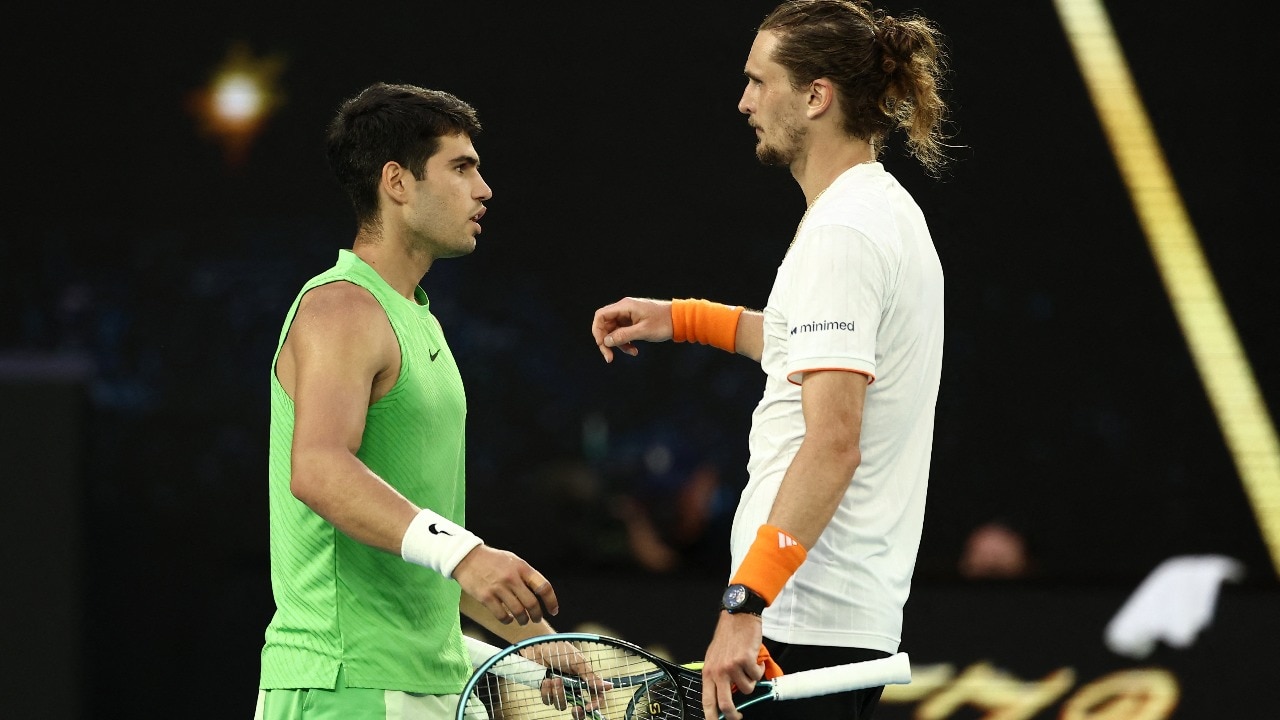 Australian Open: Zverev criticises Alcaraz's medical time-out after ...