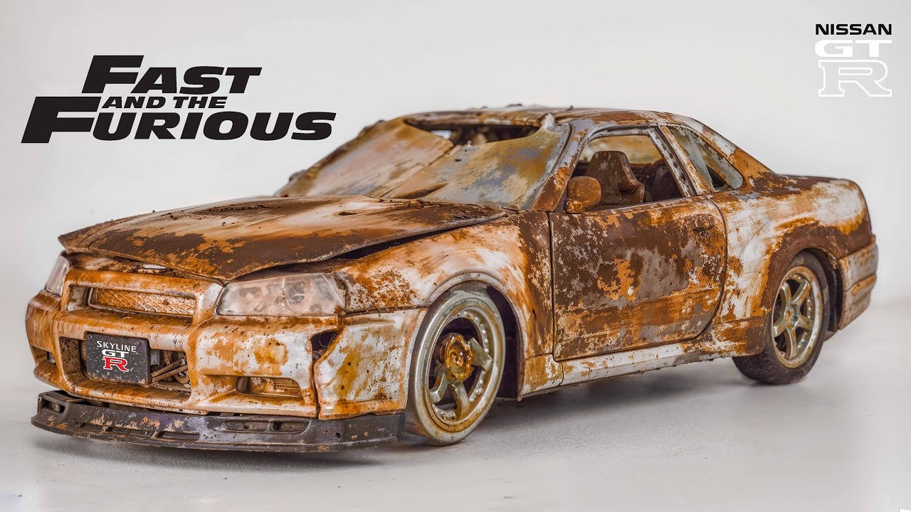 I restored the iconic Nissan Skyline GT-R! 😍