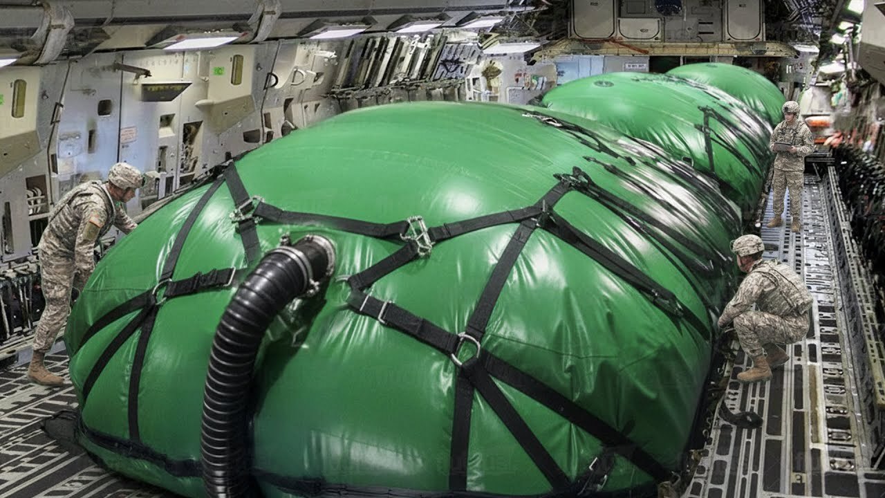 Genius Solution the US Air Force Invented to Transport Tons of Jet Fuel ...