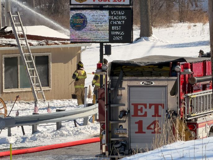 Crews battle 2nd alarm fire at Mount Union American Legion building