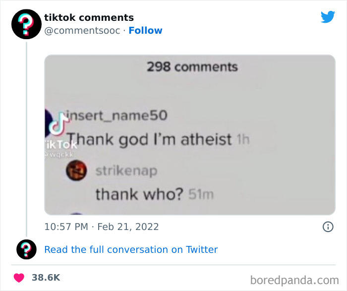 25 weird, funny, and totally unhinged TikTok comments that will make ...
