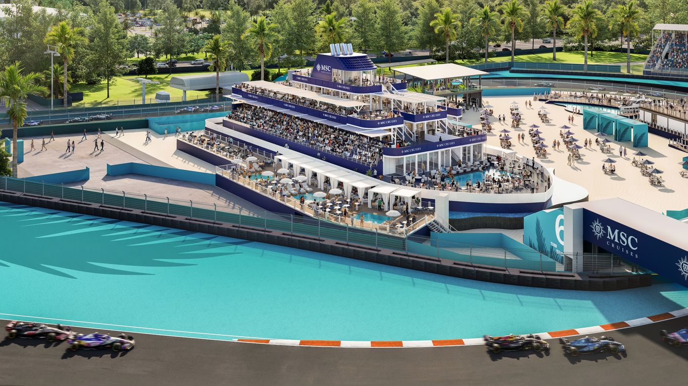 MSC to create MSC Yacht Club experience at the marina for Formula 1 race