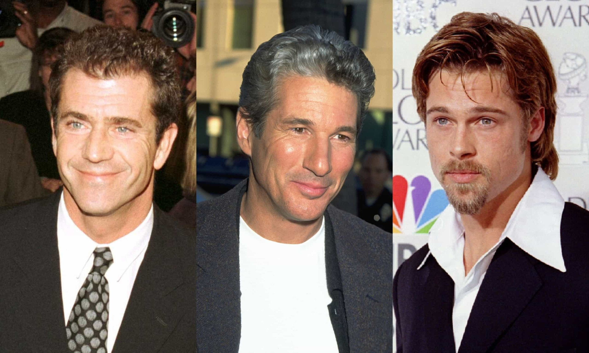 The Hollywood heartthrobs voted 'sexiest men alive'