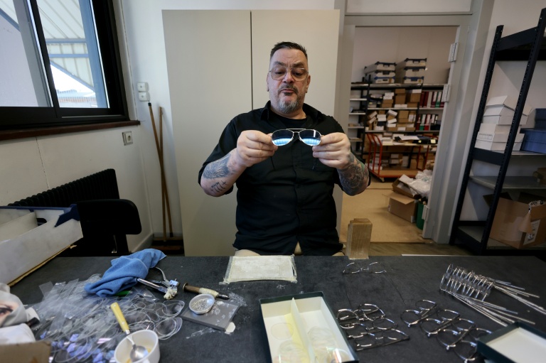 French eyewear maker in spotlight after presidential showing