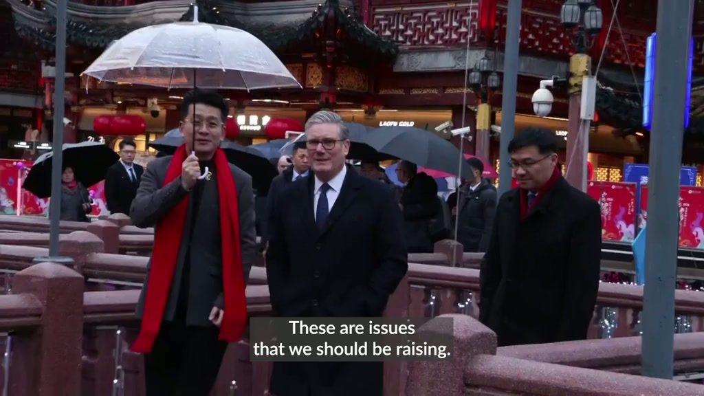 Political leaders criticise Keir Starmer's China visit