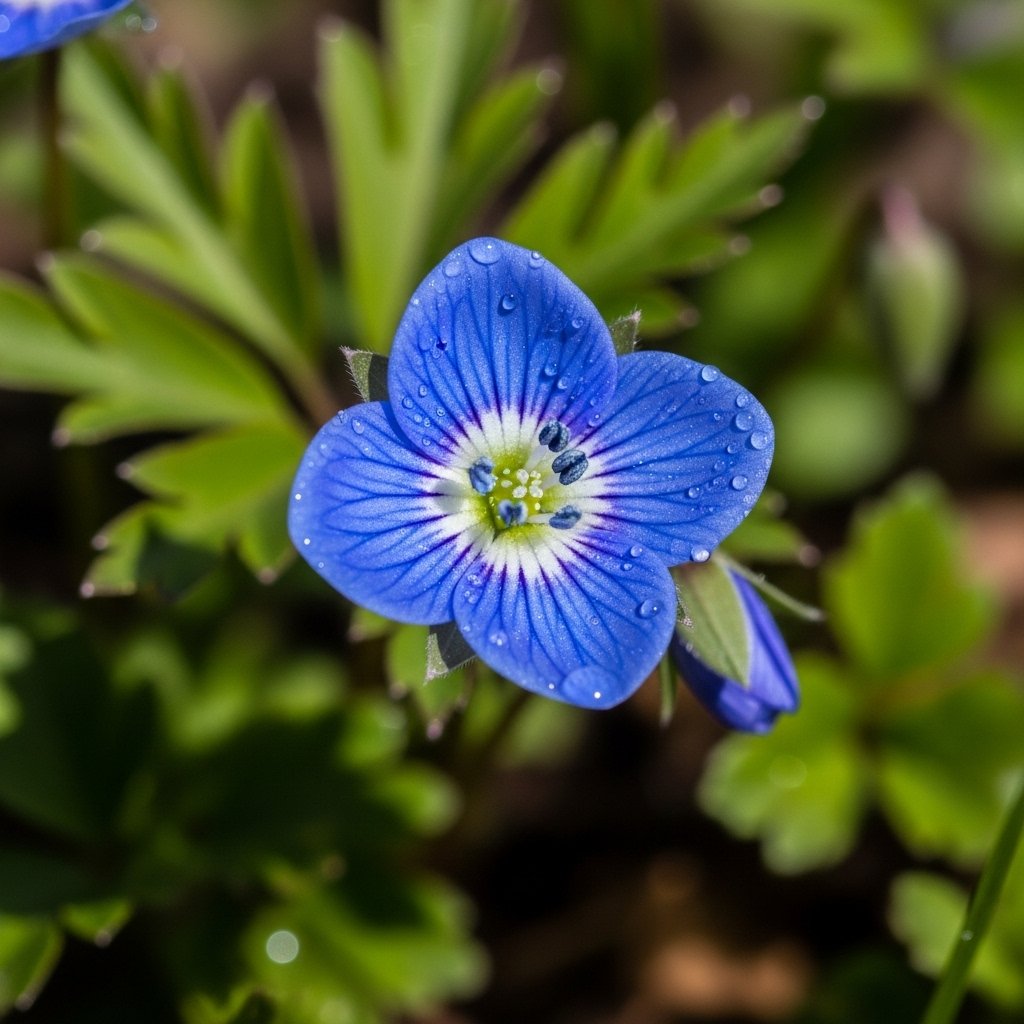 Ever notice how rare blue plants are? Here’s why