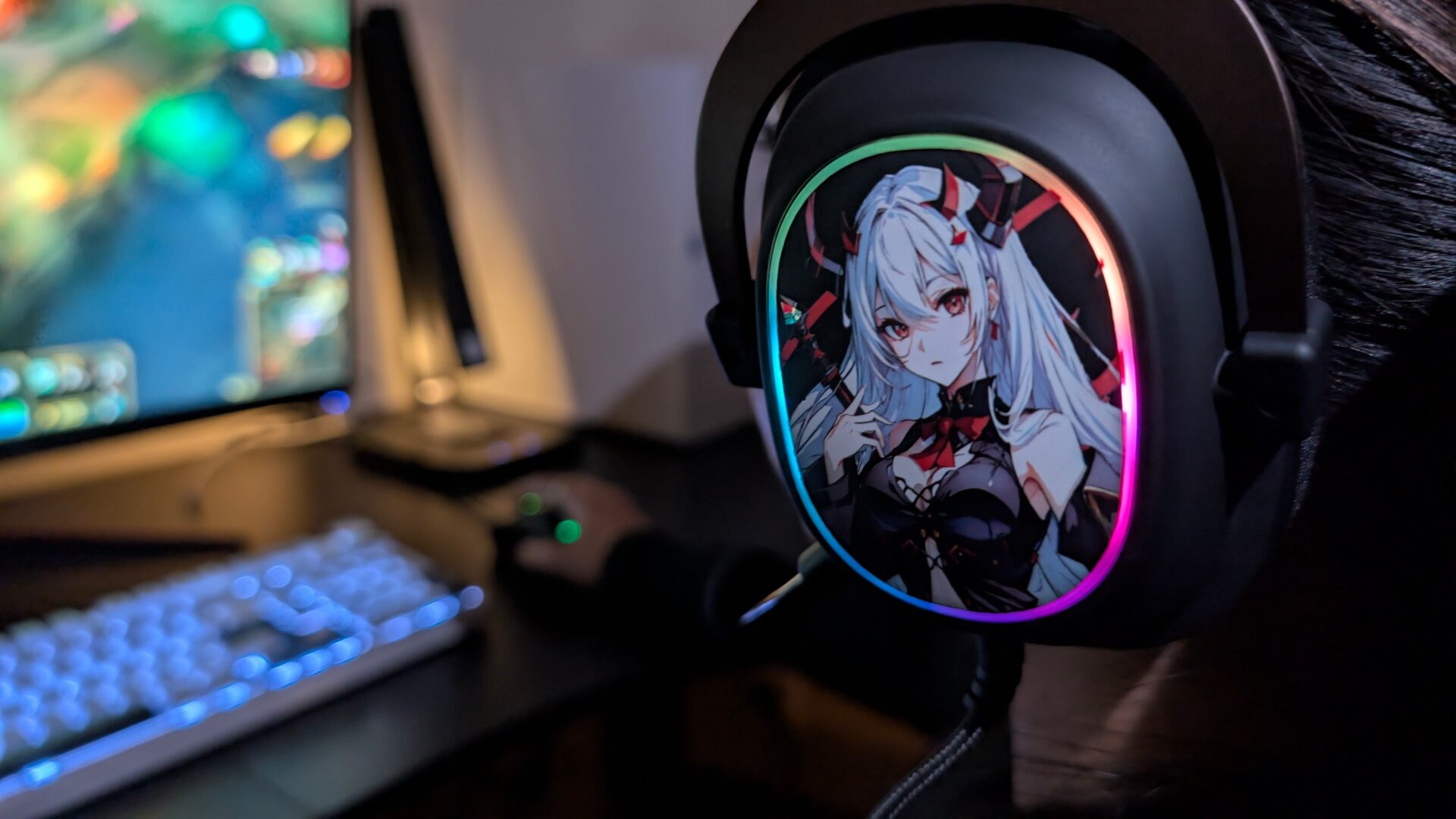 Redragon ZEUS H510 customizable anime edition headset review