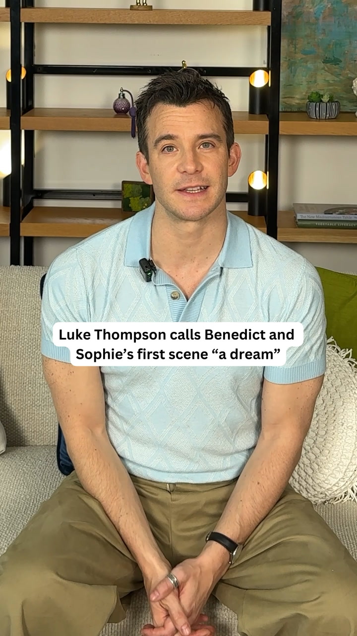 ‘Bridgerton’ star Luke Thompson calls Benedict and Sophie’s first scene ...