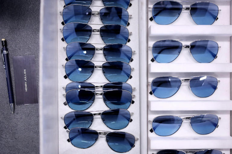 French eyewear maker in spotlight after presidential showing