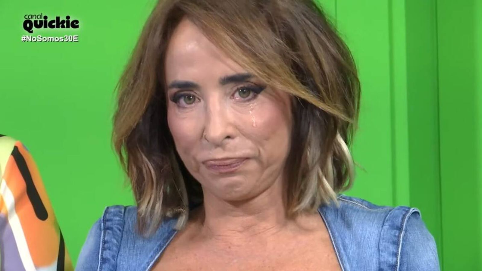 María Patiño, rota en lágrimas, cierra 'No somos nadie' y Carlota ...