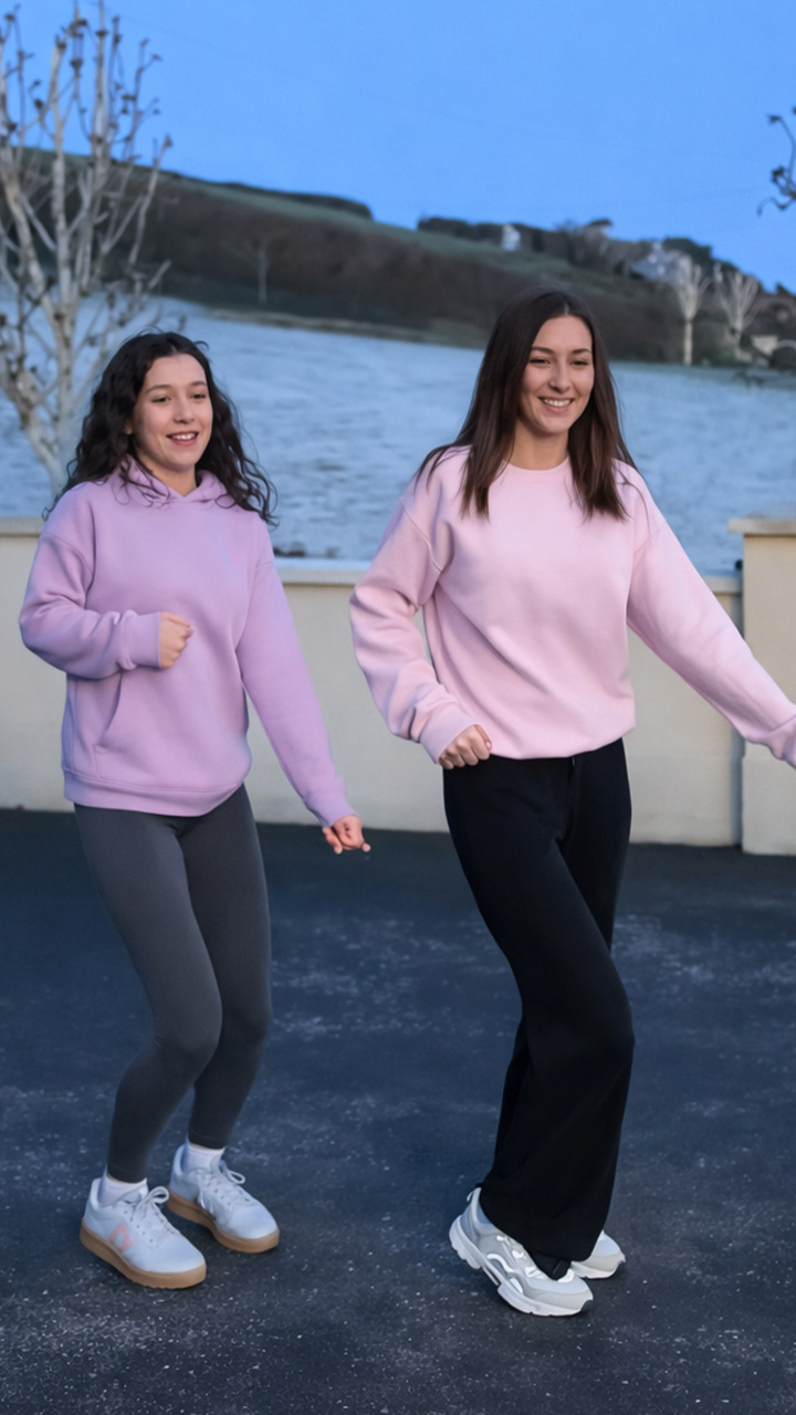 Cute duo sister dance challenge