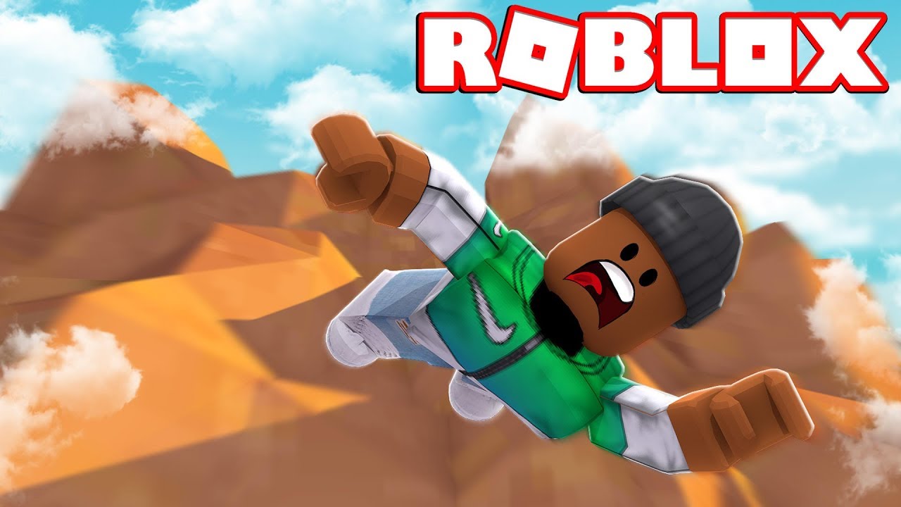 Falling 9,999 feet in Roblox